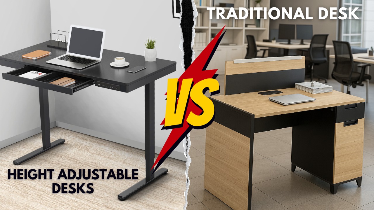 Height Adjustable Desks vs Traditional Desks | Which is Better?