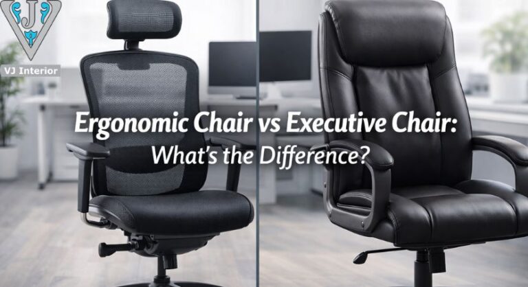 Ergonomic Chair vs Executive Chair: What’s the Difference?
